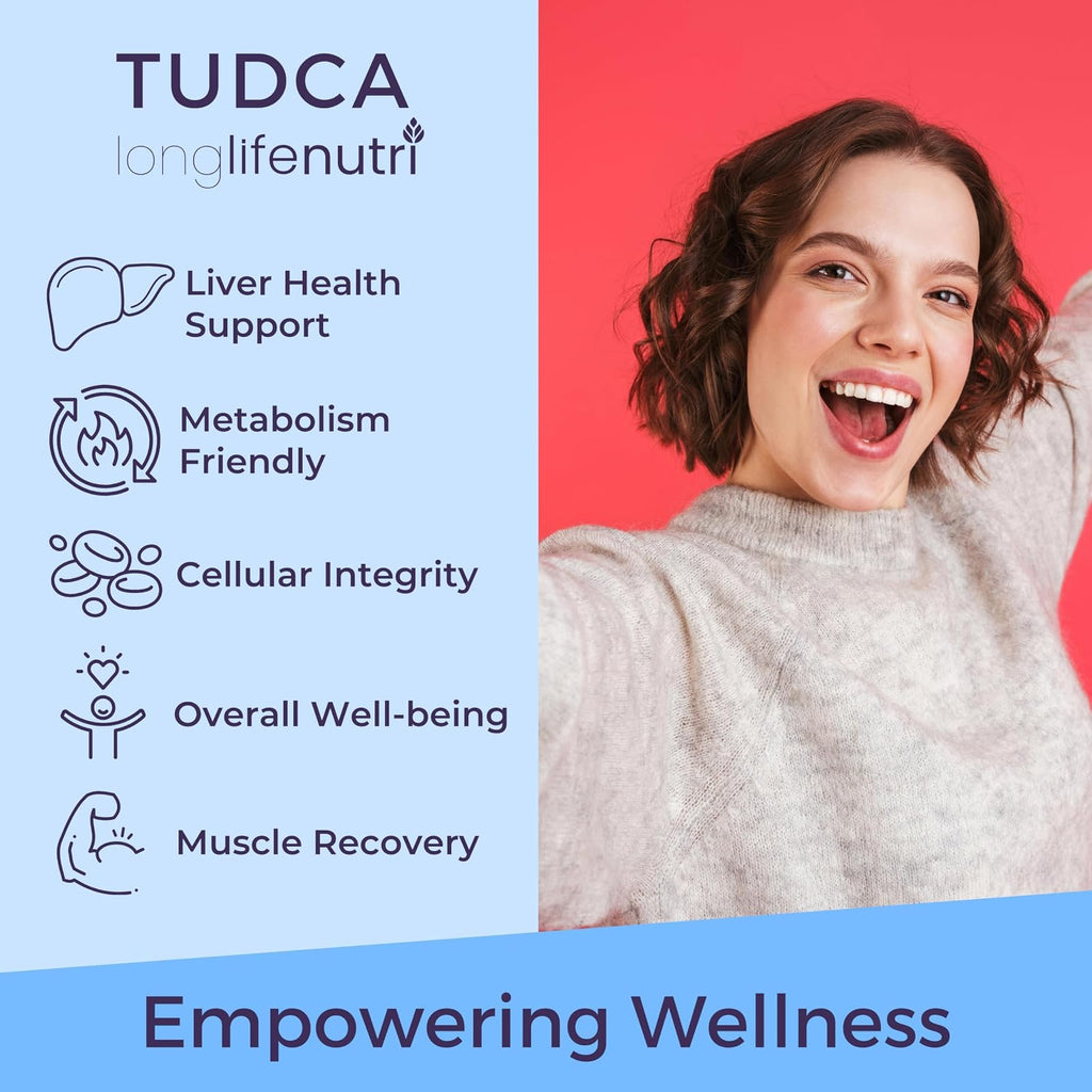 60 capsules of TUDCA for health