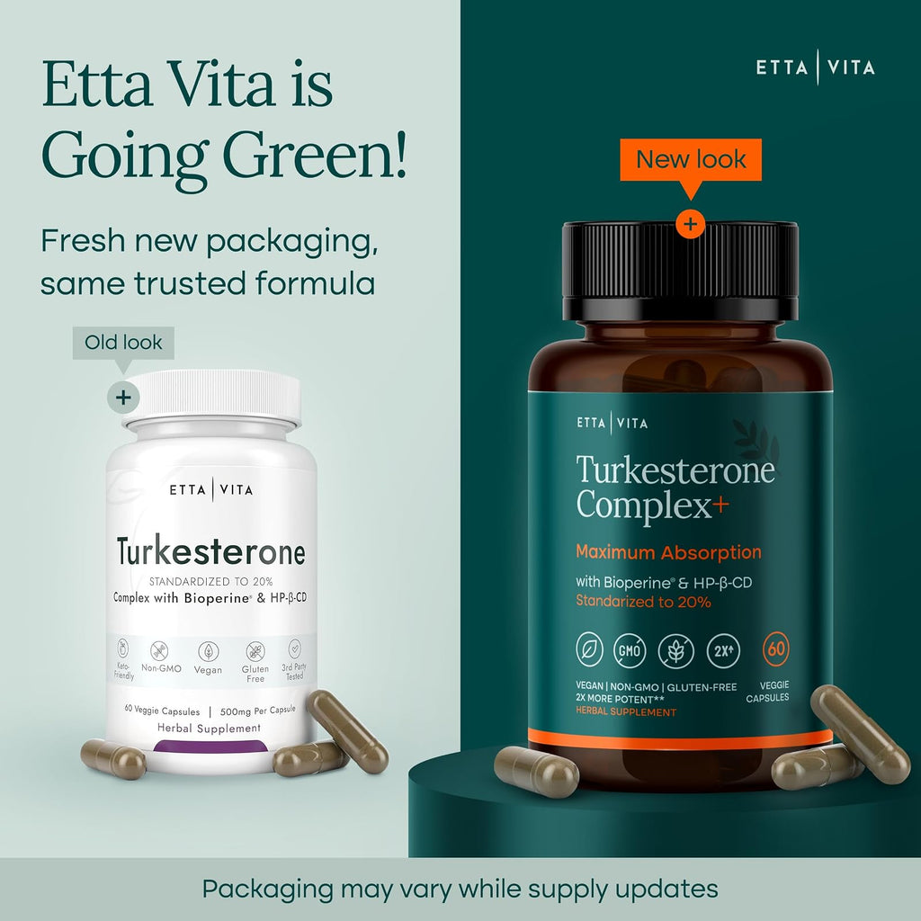 60 capsules of Turkesterone benefits