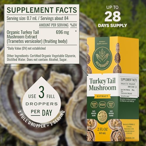 60 capsules of Turkey Tail extract