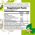 60 capsules of turmeric & curcumin