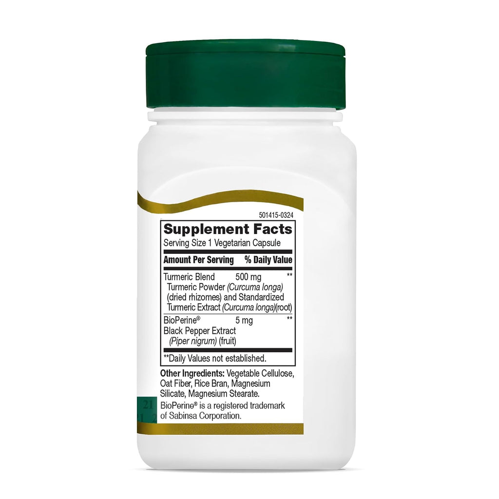 60 capsules of turmeric for joint support