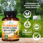 60 capsules of turmeric goodness