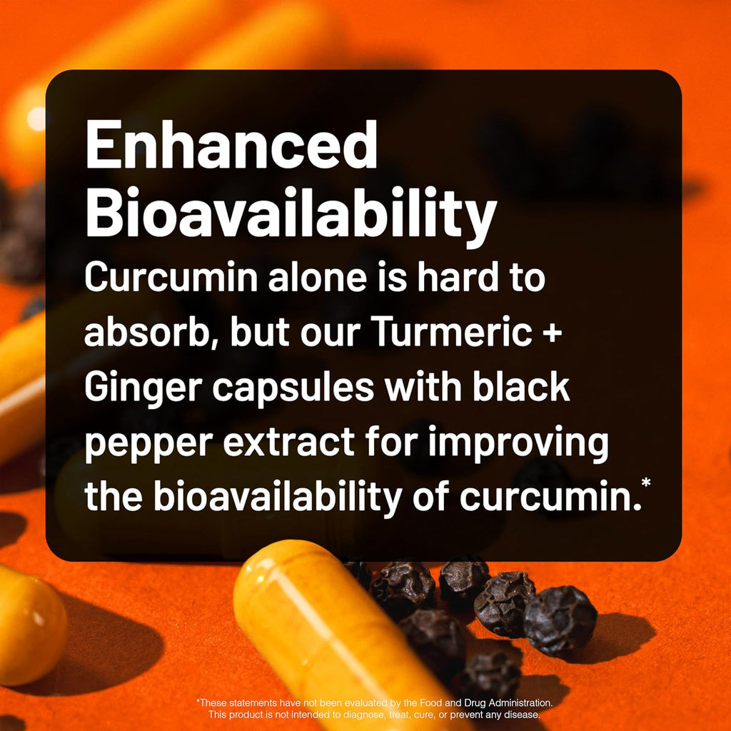 60 capsules of turmeric goodness
