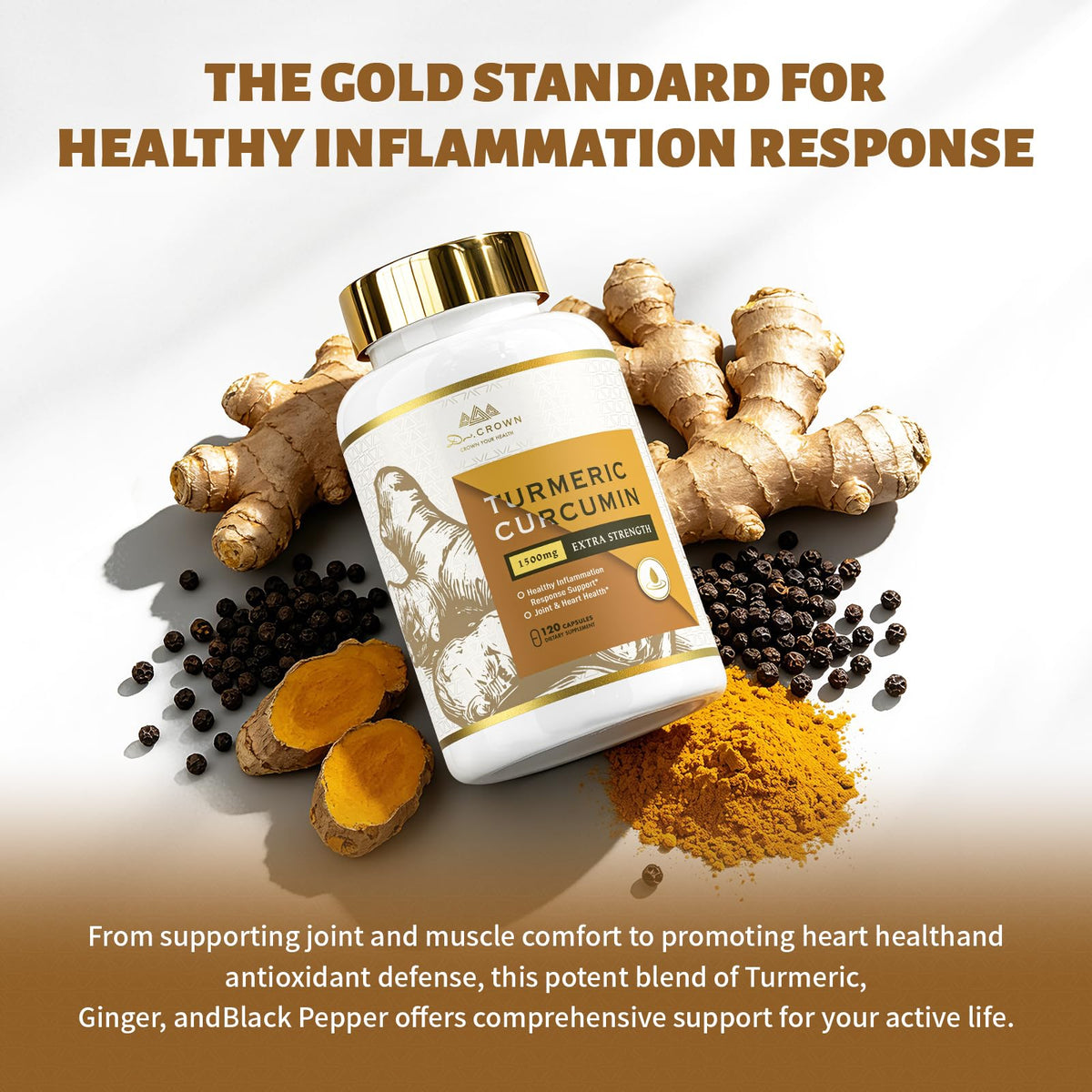 60 capsules of turmeric goodness