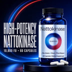 60 capsules of Ultimate Nattokinase supplement