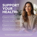 60 capsules of vaginal probiotics