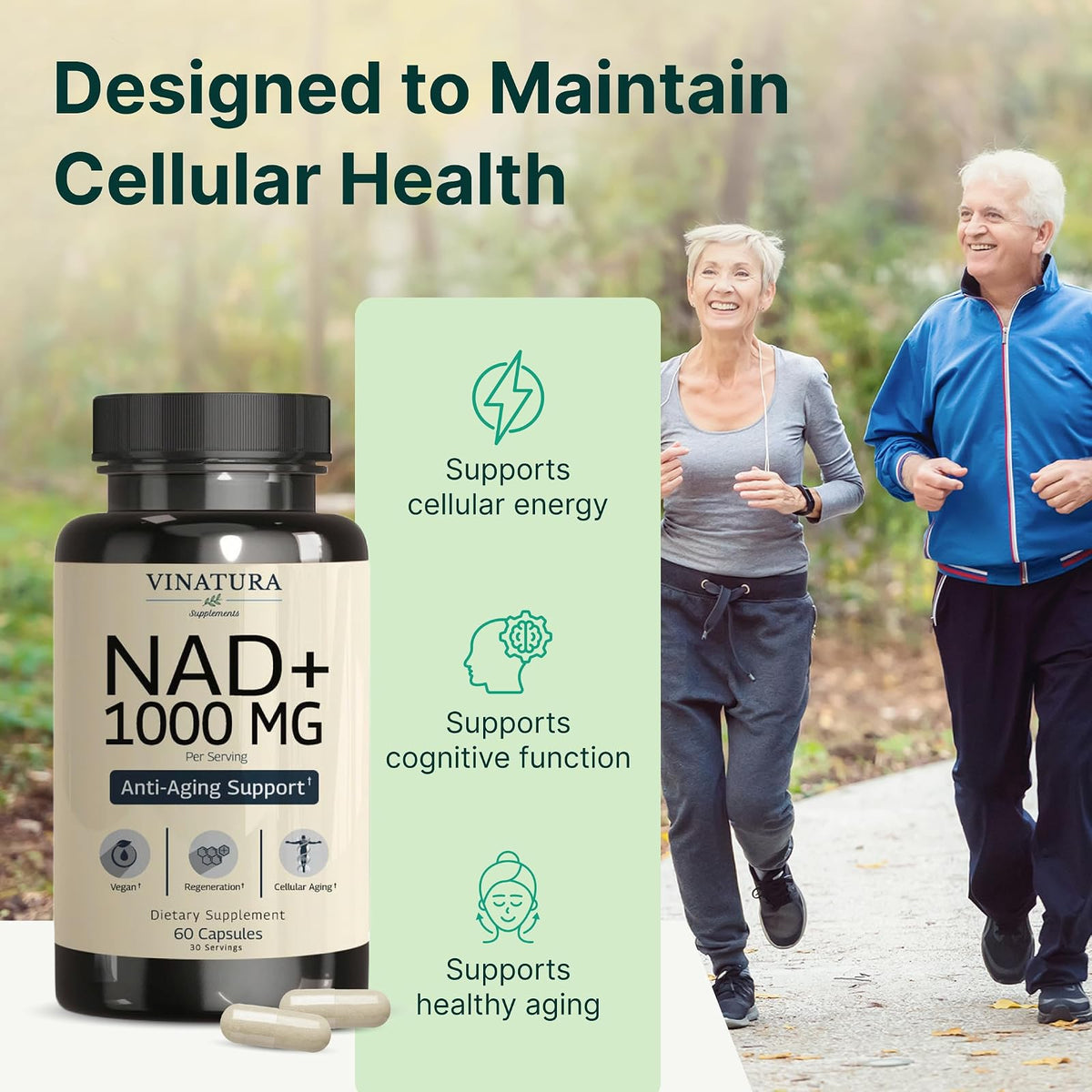 60 capsules of vitamin b complex