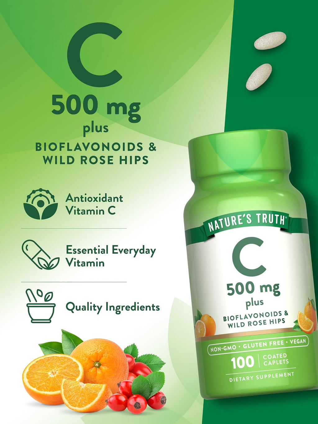60 capsules of Vitamin C