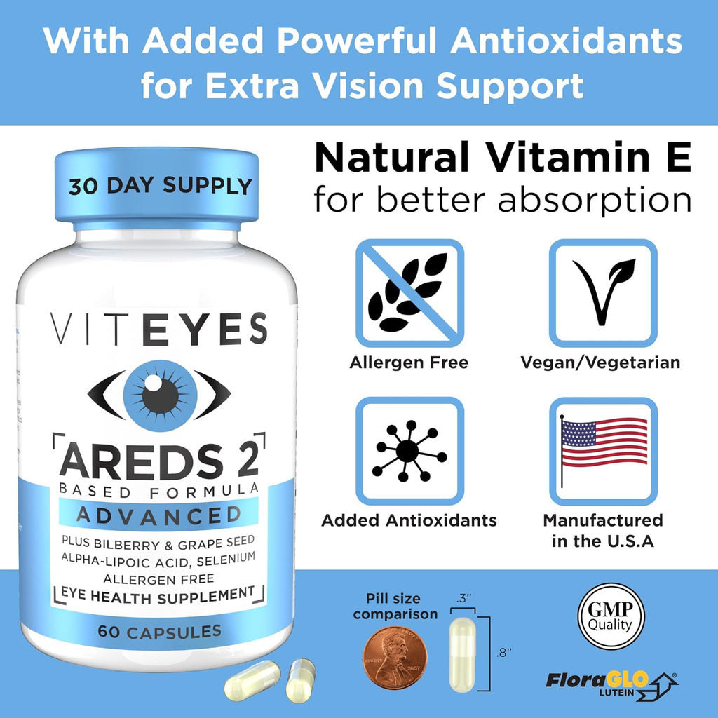 60 capsules of Viteyes AREDS 2