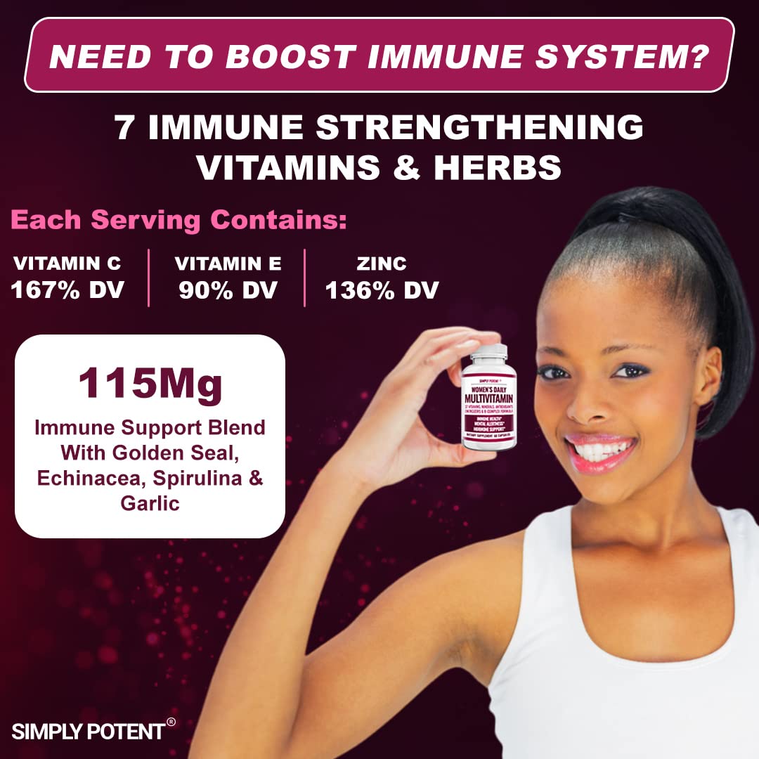 60 capsules of women's multivitamin