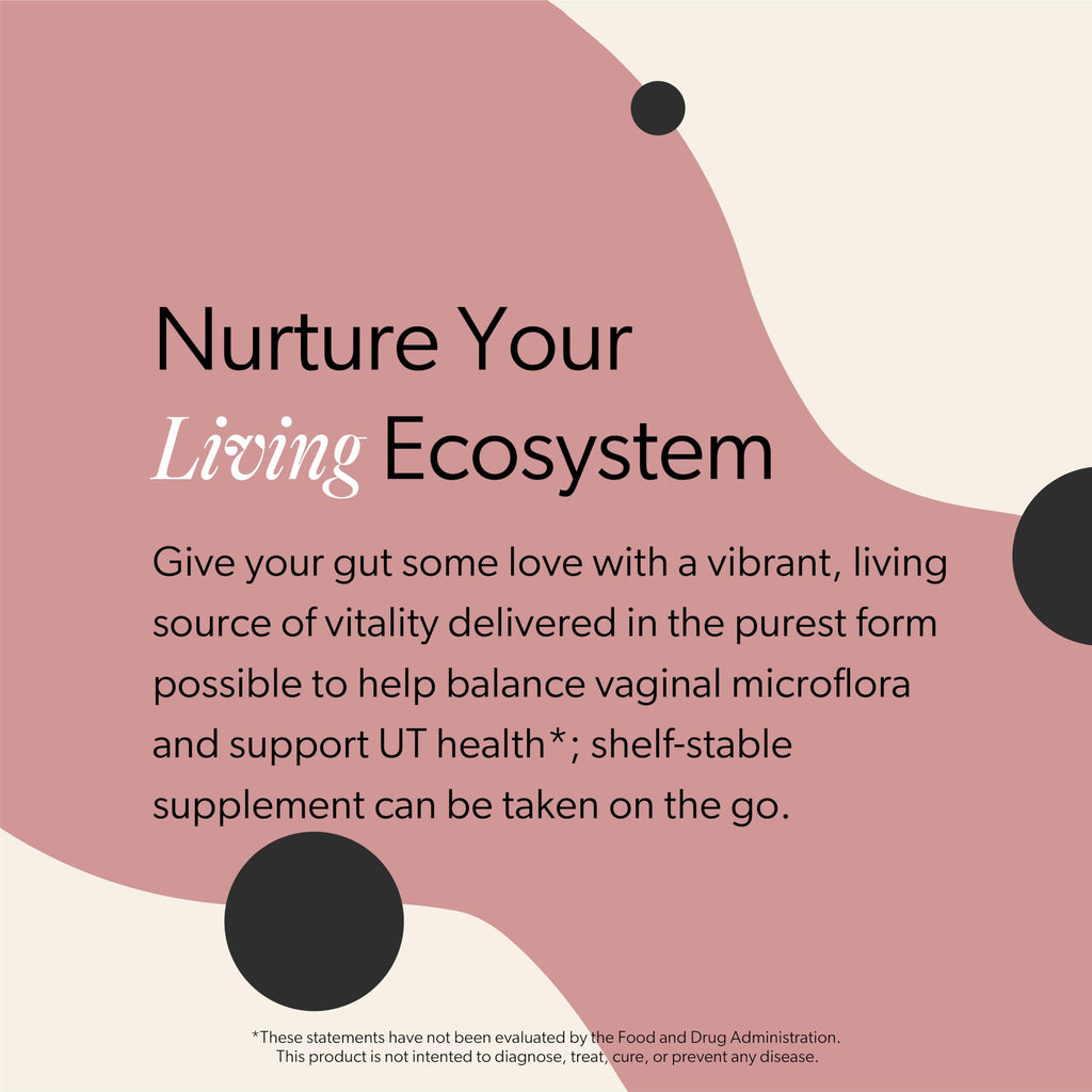 60 capsules of women's probiotics