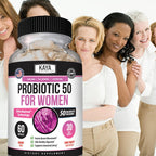 60 capsules of women's probiotics
