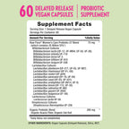 60 capsules of women's probiotics