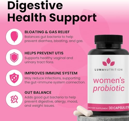 60 capsules of women's probiotics
