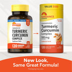 60 capsules turmeric curcumin blend