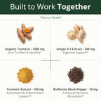 60 capsules turmeric & curcumin pack
