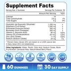 60 chewable gummies for wellness