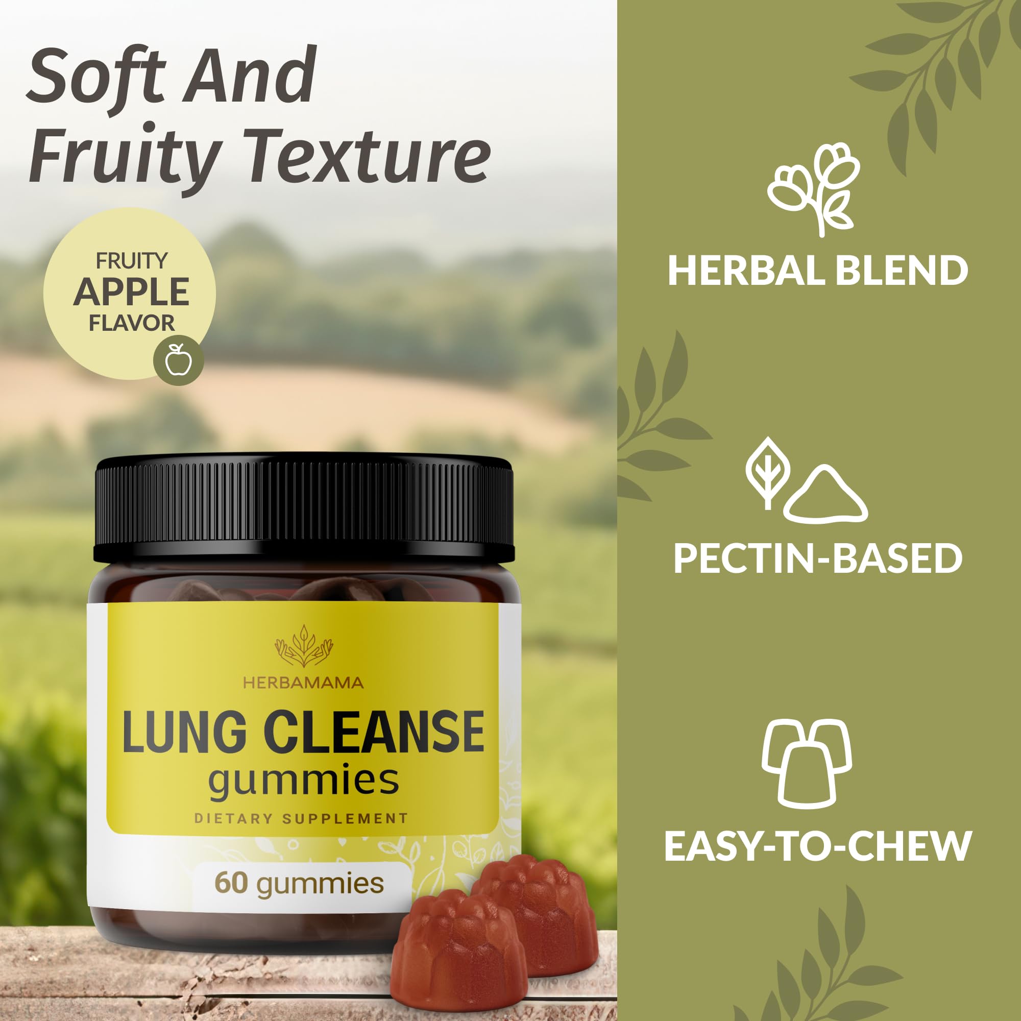 60 chews of lung detox goodness