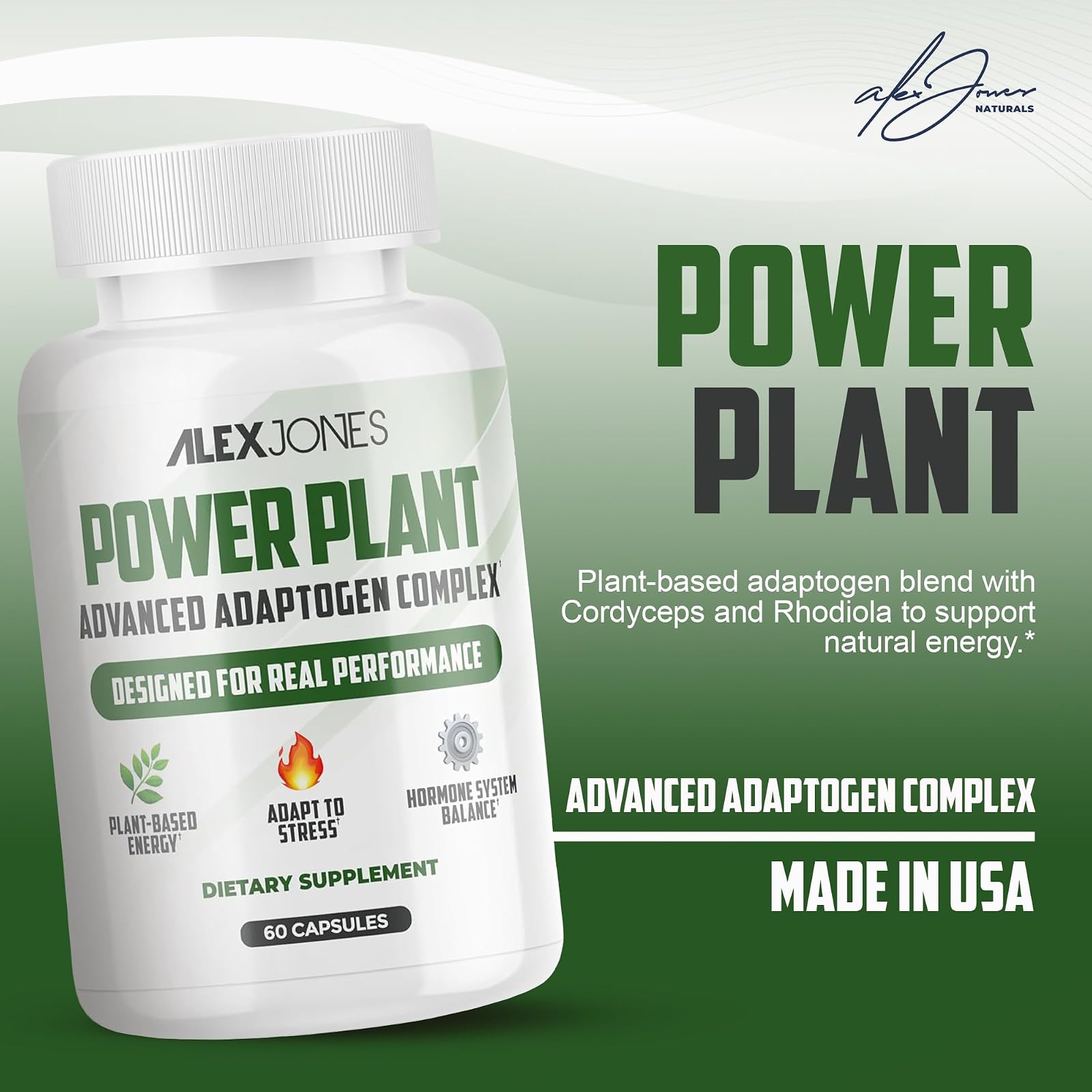 60 count adaptogen complex capsules