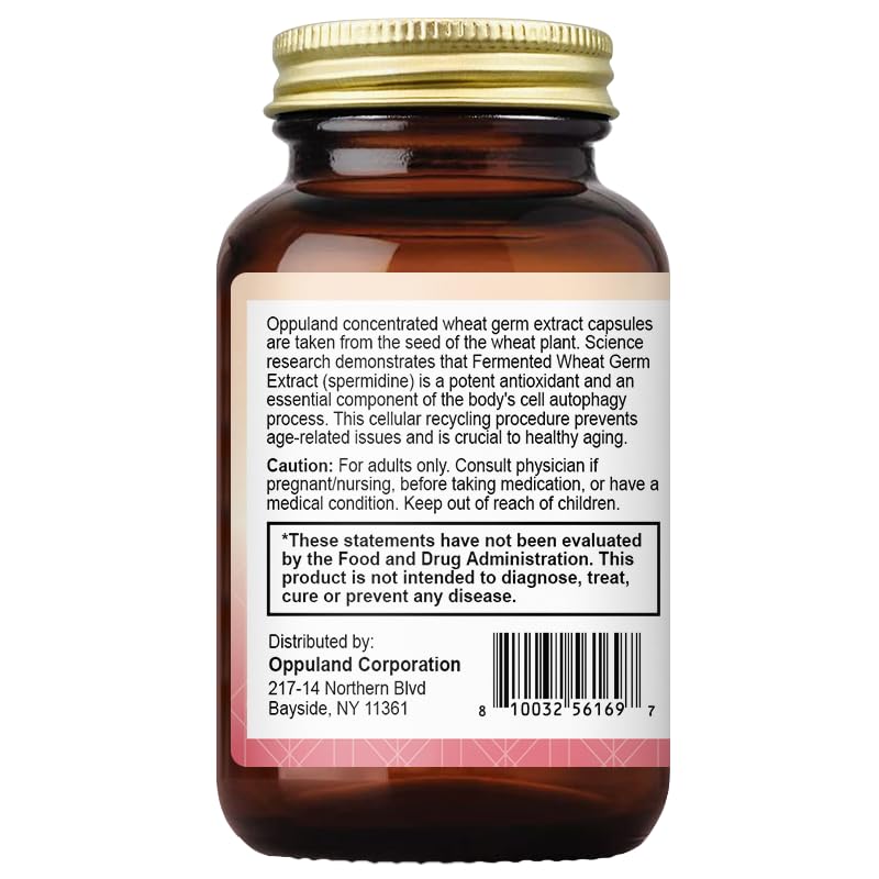60 count advanced spermidine capsules