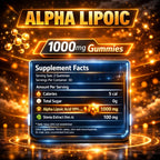 60 count alpha lipoic acid gummies