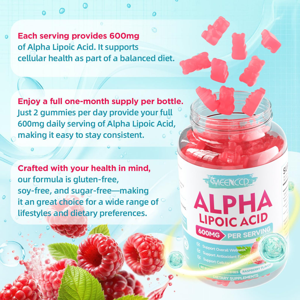 60 count alpha lipoic acid gummies