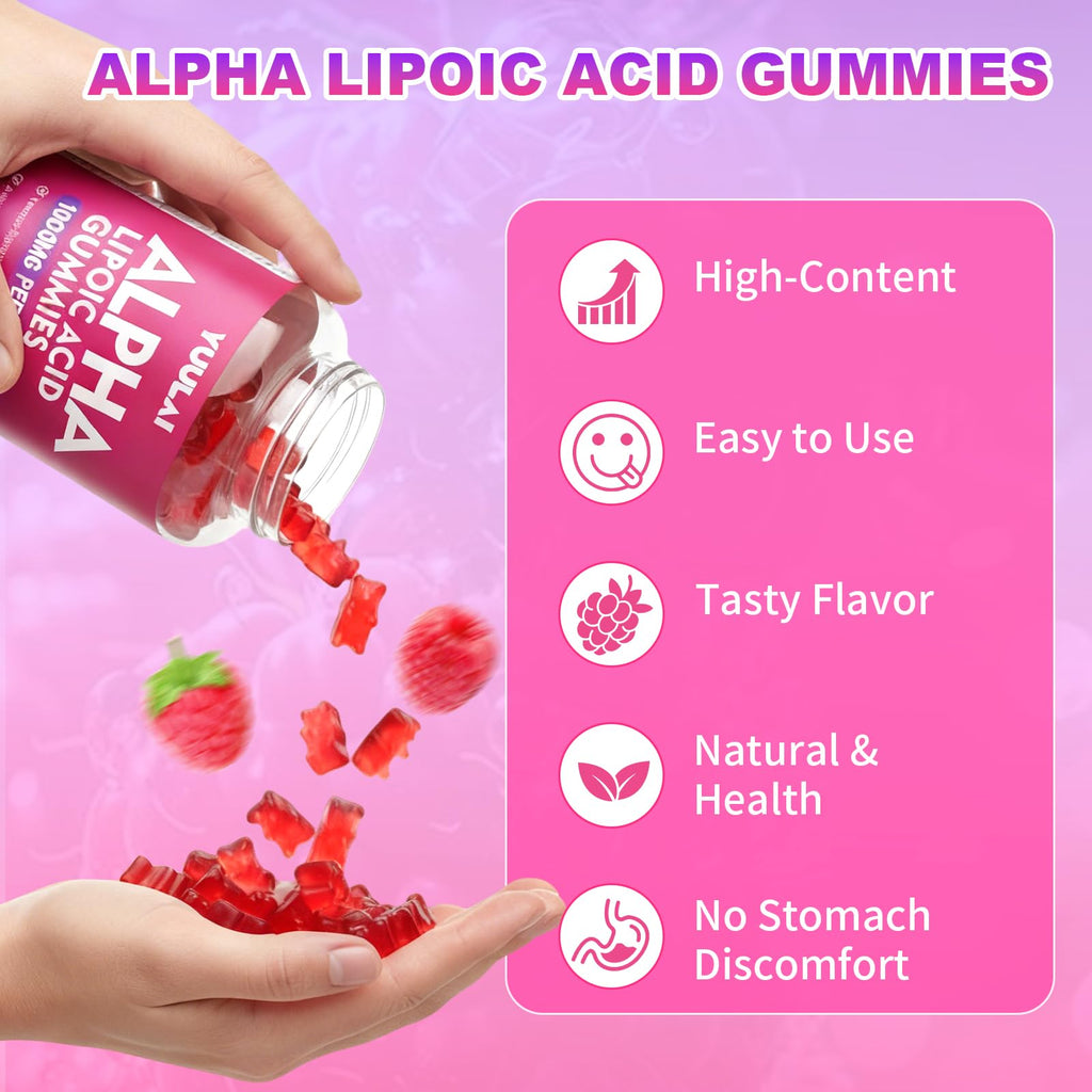 60 count alpha lipoic acid gummies