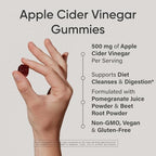 60 count apple cider vinegar gummies
