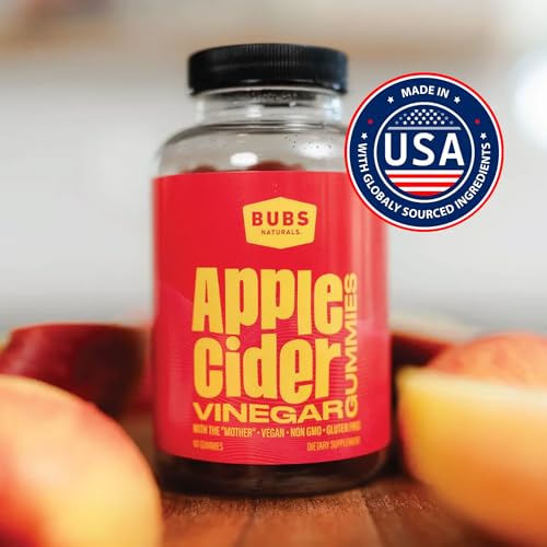 60 count apple cider vinegar gummies
