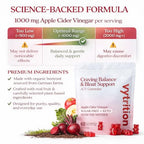 60 count apple cider vinegar gummies