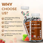 60 count ashwagandha gummies for health