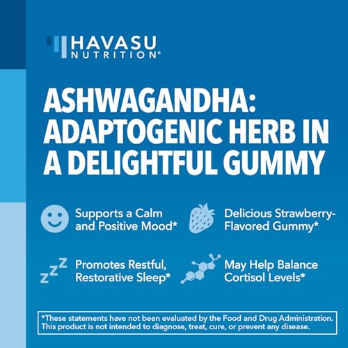 60 count ashwagandha gummies for relaxation