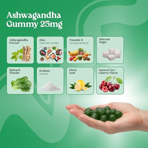 60 count ashwagandha gummies for relaxation