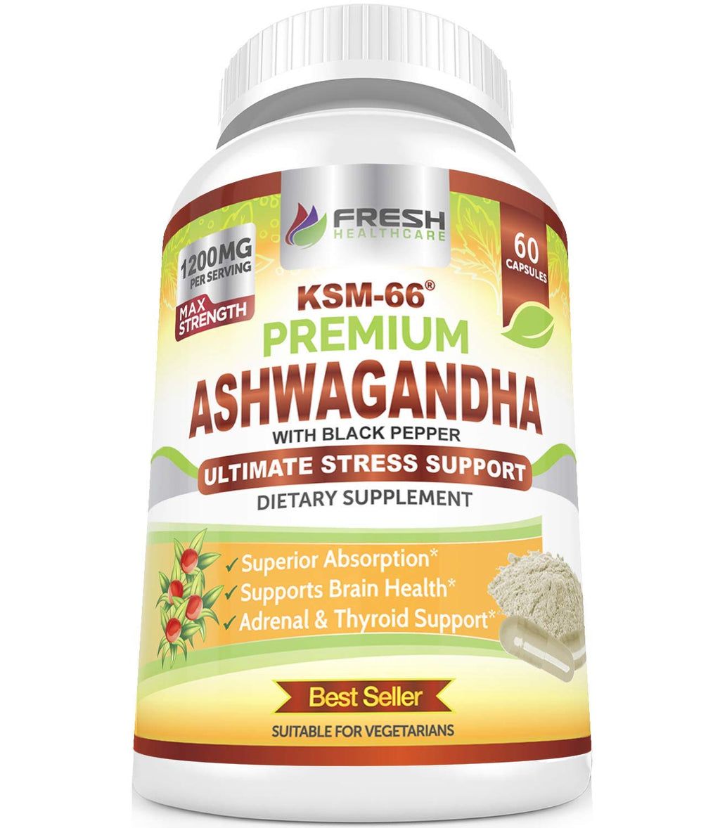 60 count ashwagandha ksm-66 capsules