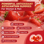 60 count Astaxanthin gummies for energy