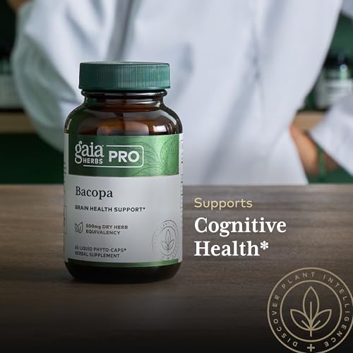 60 count Bacopa capsules for wellness