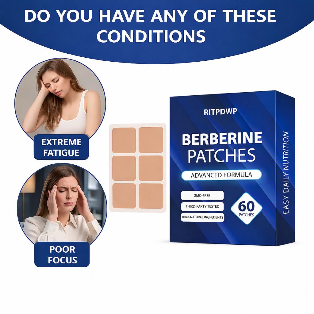 60 count Berberine patch benefits