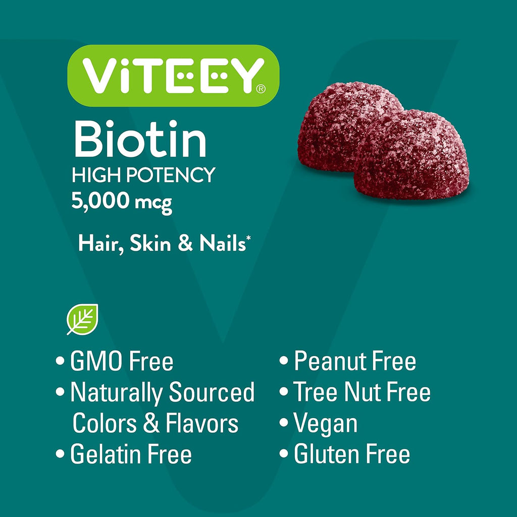 60 count biotin gummies for daily use