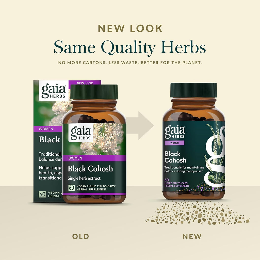 60 count black cohosh vegan capsules