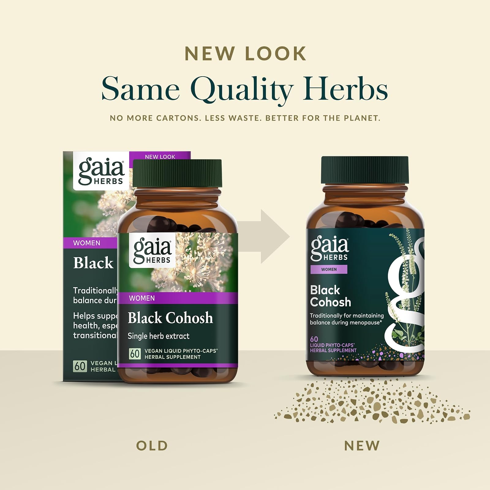 60 count black cohosh vegan capsules