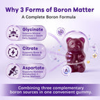 60 count Boron multivitamin gummies