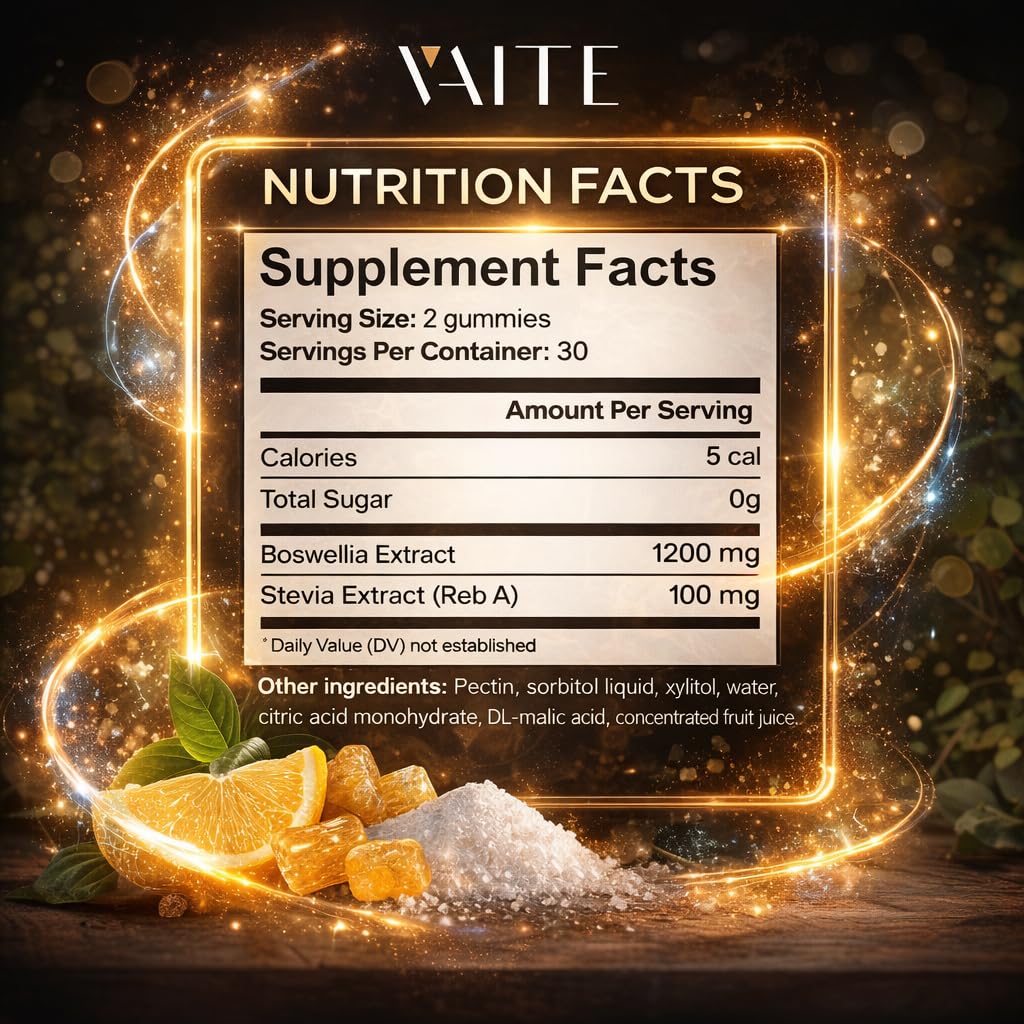 60 count Boswellia gummies for daily use