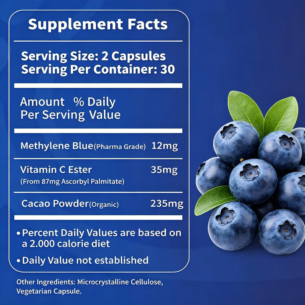 60 count brain health supplement
