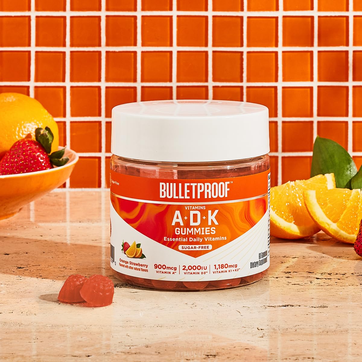 60 count Bulletproof vitamin D3 supplements