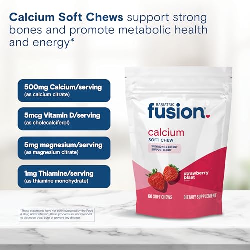 60 count calcium chews for daily use