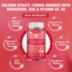 60 count calcium gummies for daily health