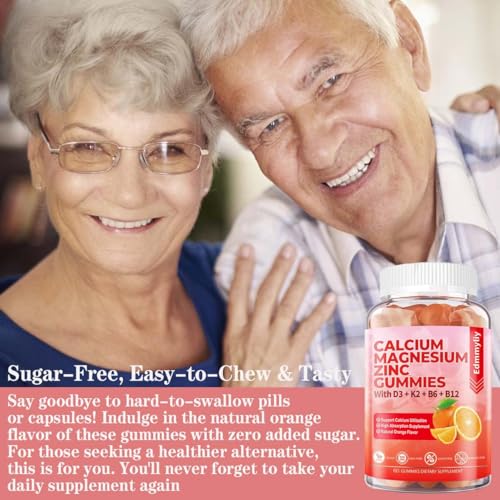 60 count calcium gummies for daily use