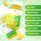 60 count calcium gummies for family wellness