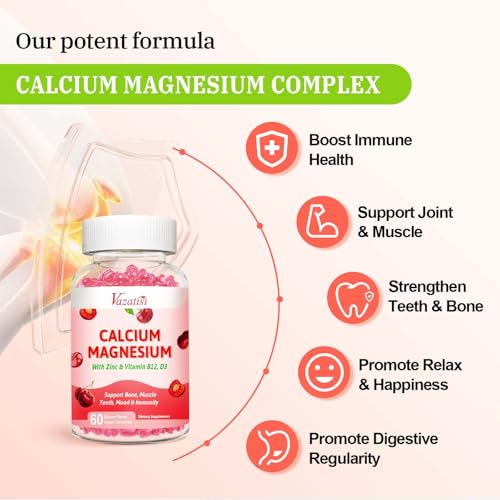 60 count calcium gummies for wellness