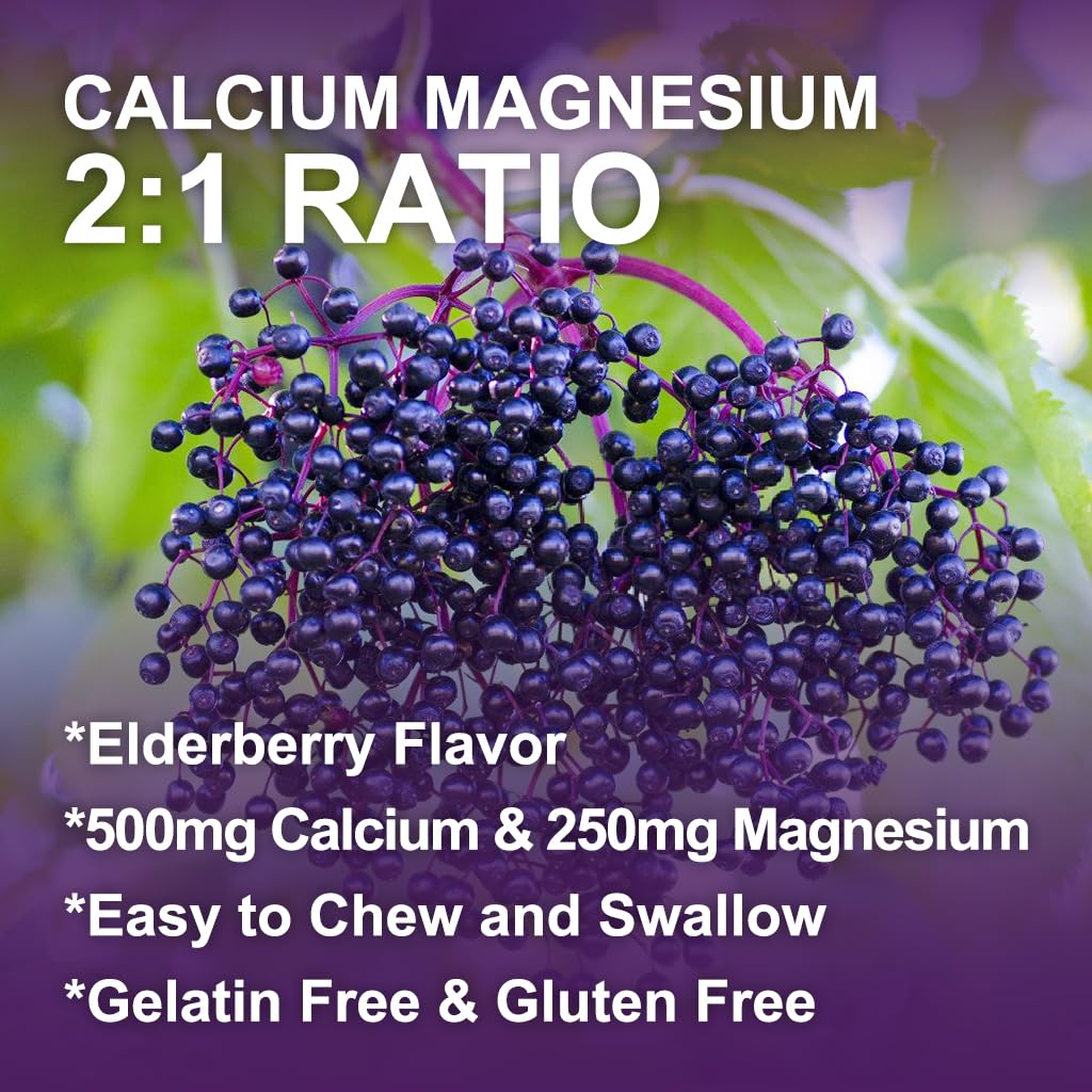 60 count calcium magnesium zinc gummies for energy